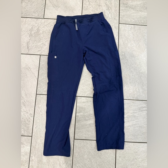 Figs | Pants & Jumpsuits | Figs Womens Navy Blue Wide Leg Pants | Poshmark